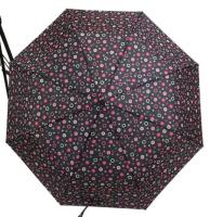China Floral Printing Metal Frame Windproof Folding Umbrella 21