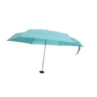 China 19 Inch 5 Fold Manual Open Pongee Pocket Umbrella with Fiberglass Ribs for sale