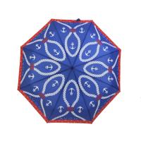 China Custom Pongee Auto Open Windproof 3 Folding Umbrella For Ladies for sale