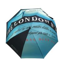 China Digital Printing Diameter 130cm Pongee Manual Open Golf Umbrella for sale