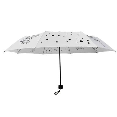 China Custom Logo 21 Inch Fiberglass Mini Compact Umbrella Auto Open Polyester 190T for sale