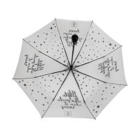 China Custom Logo 21 Inch Fiberglass Mini Compact Umbrella Auto Open Polyester 190T for sale