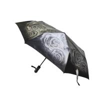 China TUV Auto Open And Close Pongee Foldable Windproof Umbrella For Sun Protection for sale