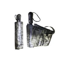 China TUV Auto Open And Close Pongee Foldable Windproof Umbrella For Sun Protection for sale