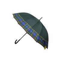 China OEM 24k Straight Windproof Umbrella With Long Handle for sale