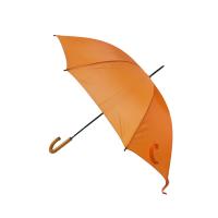 China Promotion Plastic Handle Pongee Rain Stick Umbrella for sale