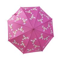 China Windproof Digital Printing Auto Open Straight Umbrella For Women for sale