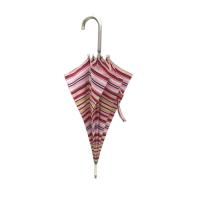 China 23 Inch Pongee Fabric Digital Printing Stripe Umbrella for Ladies Auto Open for sale