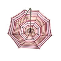 China 23 Inch Pongee Fabric Digital Printing Stripe Umbrella for Ladies Auto Open for sale