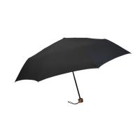 China Windproof 3 Folding UV Protective Pongee Umbrella 21 Inch 8 Panels for Men for sale