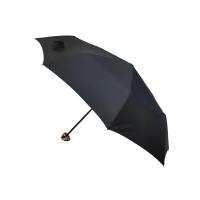 China Windproof 3 Folding UV Protective Pongee Umbrella 21 Inch 8 Panels for Men for sale