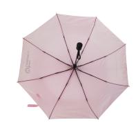 China Anti UV Windproof Automatic Open 3 Folding Umbrella 21 inch 8 Panels Custom Logo for sale