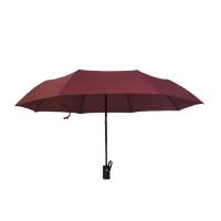 China Windproof Fiberglass Rib 190T Polyester Foldable Travel Umbrella for sale