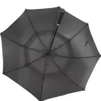 China Windproof Double Layer Pongee Automatic Golf Umbrella 30 Inch 8 Ribs for Men for sale