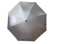 China 120cm Auto Open UV Coating Fabric Sun Umbrella with Fiberglass Shaft for sale