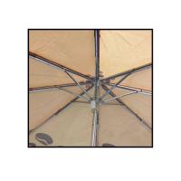 China SGS Compact Portable Polyester 190T 3 Folding UV Umbrella With Custom Logo for sale