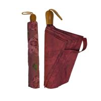 China BSCI Printed 2 Fold Auto Open Close Windproof Travel Umbrella for sale