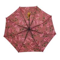 China BSCI Printed 2 Fold Auto Open Close Windproof Travel Umbrella for sale