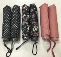 China 190T Polyester 8 Metal Ribs Pocket Umbrella 21 Inch Folding Manual Open Metal Frame for sale