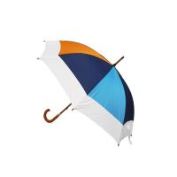 China Custom Logo Windproof 23inch Wooden Stick Umbrella for sale