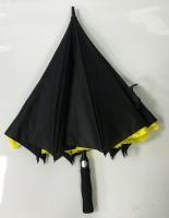 China 30 Inches 190T Pongee Automatic Open Double Canopy Golf Umbrella for sale