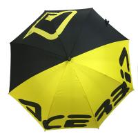 China Manual Open Fiberglass Frame Promotional Golf Umbrella 130cm EVA Handle for sale