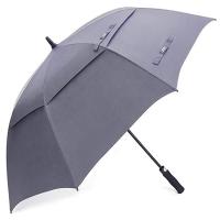 China 33 Inch Wind Resistant Fiberglass Golf Umbrella with Custom Logo Printing for Promotional Use for sale