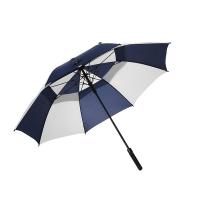 China 33 Inch Wind Resistant Fiberglass Golf Umbrella with Custom Logo Printing for Promotional Use for sale