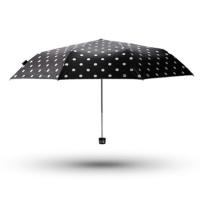 China Custom 3 Folding Digital Printing UV Coating Windproof Rain Umbrella 21 Inch 8 Panels for sale