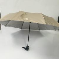 China 190T Pongee UPF30+ Sun Protection Umbrella With UV Coating for sale