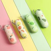 China Anti UV Folding 190T Pongee Mini Capsule Umbrellas With Case for sale