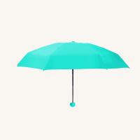 China Super Mini 19 Inchx6k Pongee Anti UV Umbrella With Case for sale