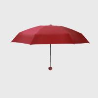 China Super Mini 19 Inchx6k Pongee Anti UV Umbrella With Case for sale