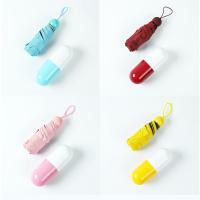 China Super Mini 19 Inchx6k Pongee Anti UV Umbrella With Case for sale