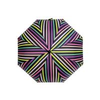 China SGS Windproof Compact Straight Striped Umbrella For Travel for sale