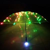 China TUV Handheld Clear POE LED Flash Light Umbrella for sale