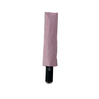 China UPF 30 Auto Open Close 3 Folding Umbrella with Black UV Coating Pongee Fabric for sale