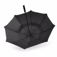 China Promotional Pongee 190T Double Layer Golf Rain Umbrella for sale