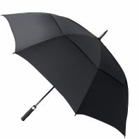 China Promotional Pongee 190T Double Layer Golf Rain Umbrella for sale