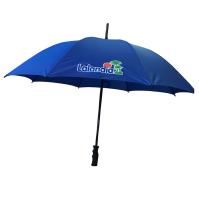 China Manual Open Fiberglass Shaft Pongee Small Golf Umbrella for sale