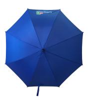 China Manual Open Fiberglass Shaft Pongee Small Golf Umbrella for sale