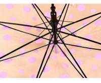 China Black Frame Clear 10C POE Umbrella 23 Inch 8 Ribs Full Panel Printing Custom OEM for sale