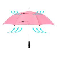China Custom Logo Golf Umbrella 27-34 Inch with Sublimation Printing and Fiberglass Frame for Promotional Use for sale