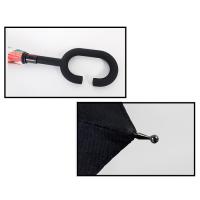 China Double Layer Inverted Reverse Umbrella 49 Inch Arc C Handle Windproof Auto Open for sale