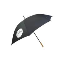 China Bag Boy 62 Inch Manual Open Single Layer Golf Umbrella Green White Fiberglass Shaft for sale