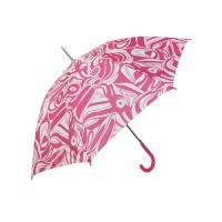 China Auto Open 46 Inch Promotional Umbrella Metal Frame Pongee Fabric Full Panel Printing for sale