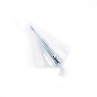 China Custom Logo Adult POE Umbrella Transparent 3 Folding 23 Inch 8K Automatic Open Close for sale