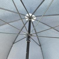 China 30 Inches Fiberglass Frame Manual Umbrella With Logo for sale