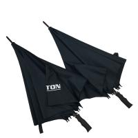 China 30 Inches Fiberglass Frame Manual Umbrella With Logo for sale