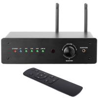 China Multi Room Audio Streamer Amplifier 24bit 192kHz WiFi HiFi DAC Bluetooth Audio Stereo Receiver for sale